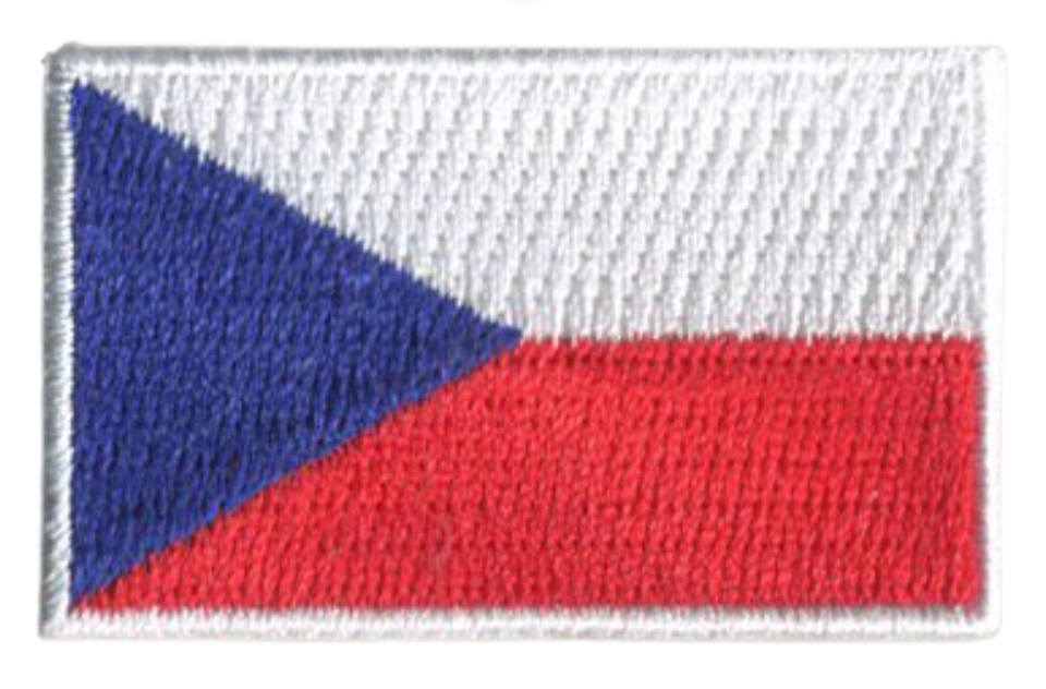 HEDi | Patches | World | Czech-Republic Mini Country Flag Patch