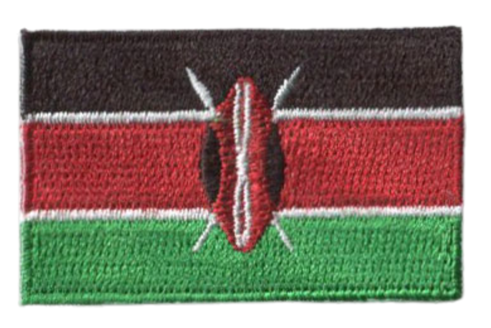 HEDi | Patches | World | Kenya Mini Country Flag Patch