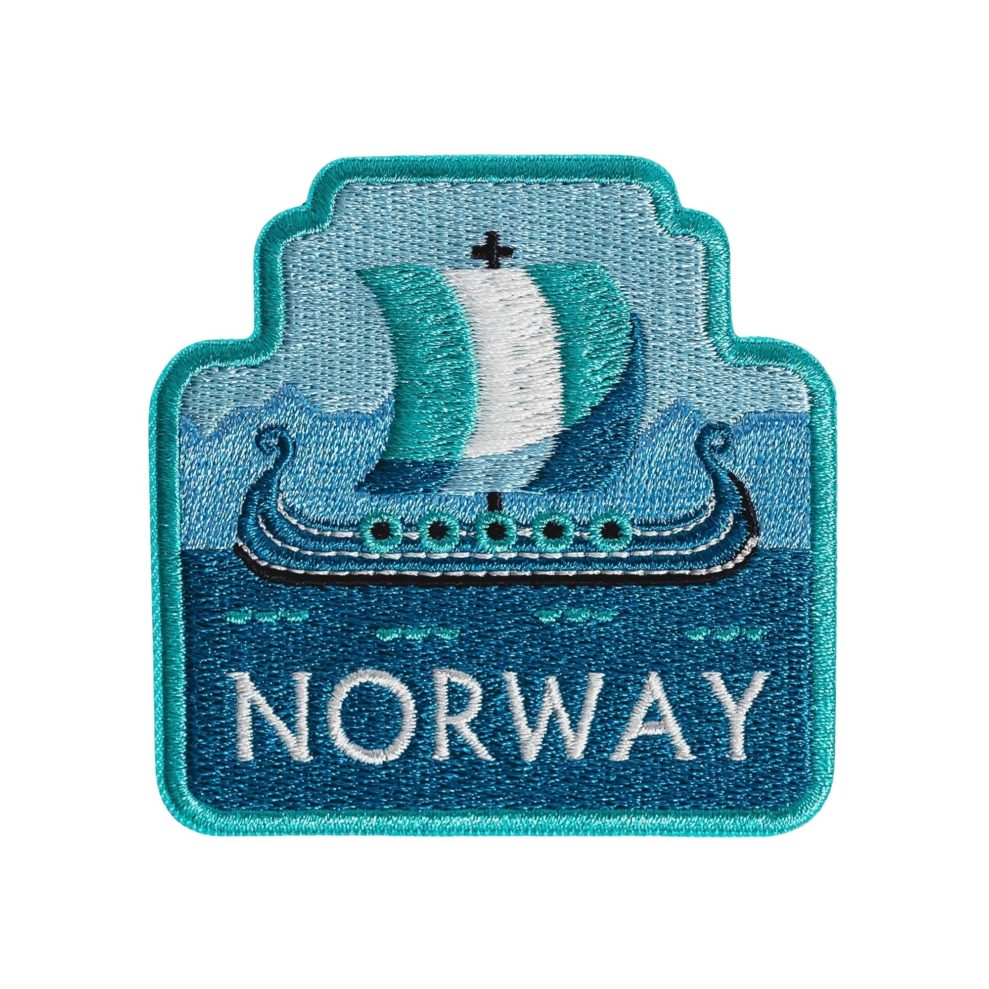 HEDi | Patches | Norway 2.75"W x 2.875"H Patch