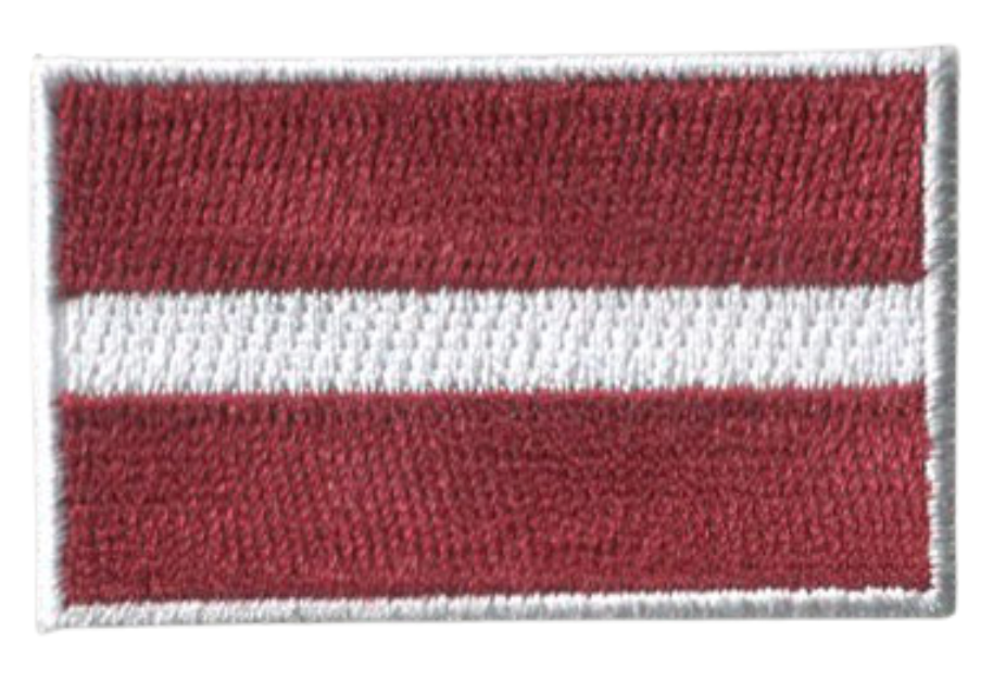 HEDi | Patches | World | Latvia Mini Country Flag Patch