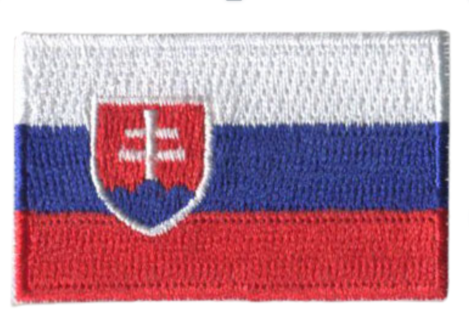 HEDi | Patches | World | Slovakia Mini Country Flag Patch