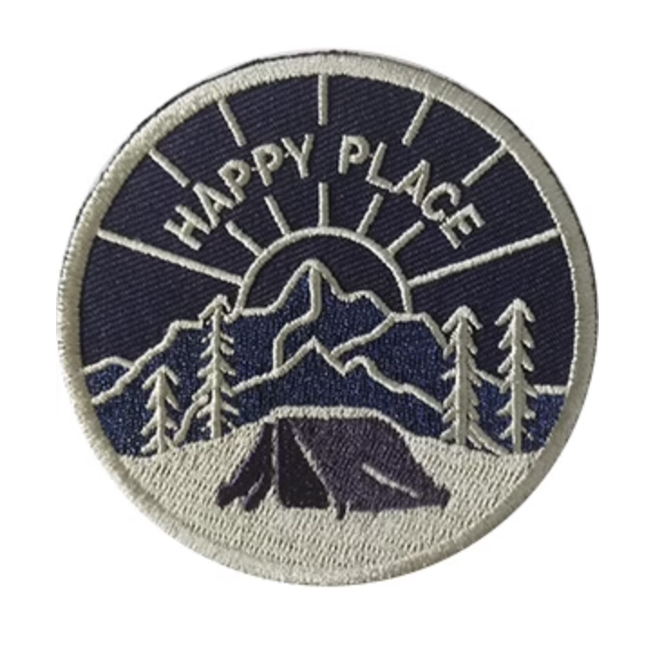 HEDi | Patches | Happy Place 3" Round Patch
