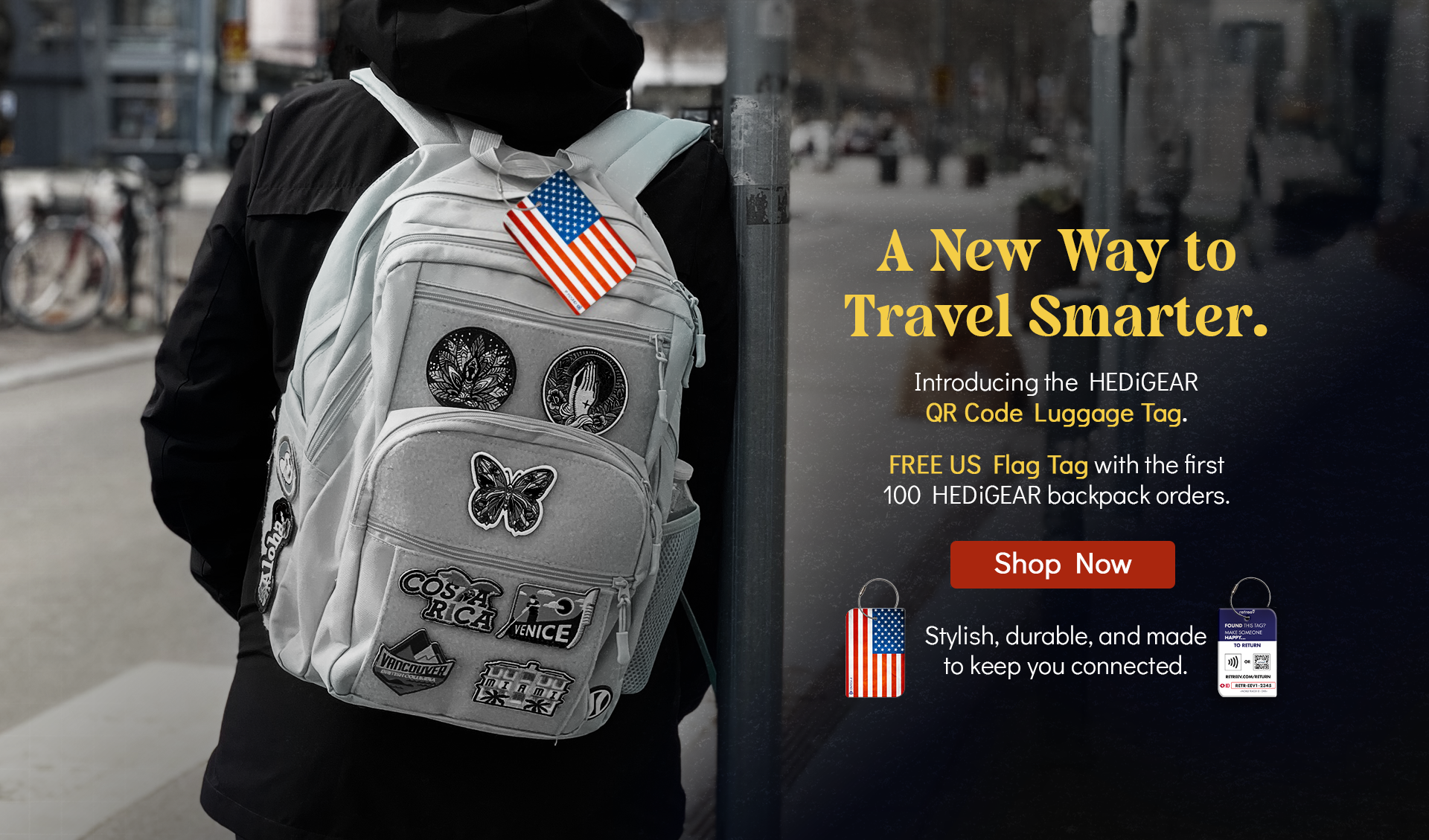 HediGear Customizable Patch Backpacks | Bret Hedican – HEDi