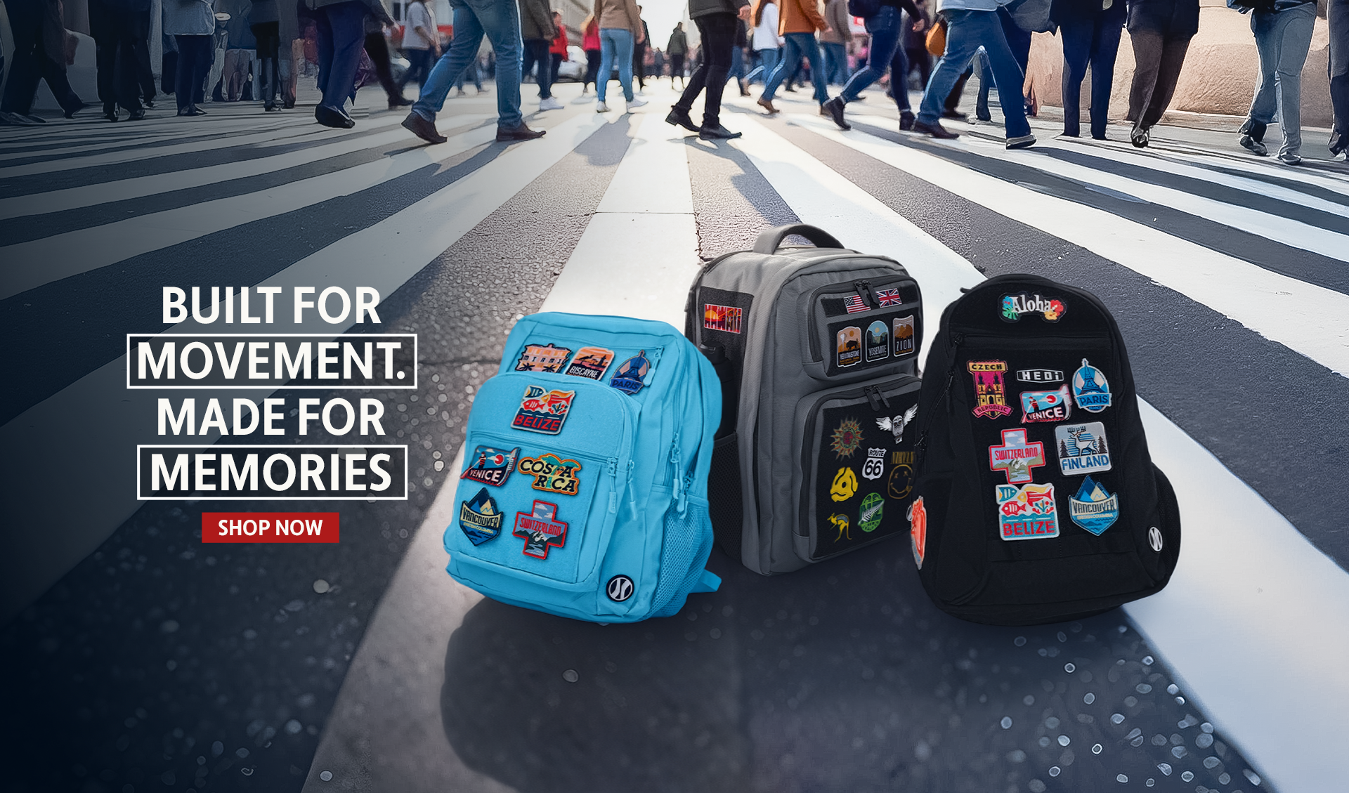 HediGear Customizable Patch Backpacks | Bret Hedican – HEDi