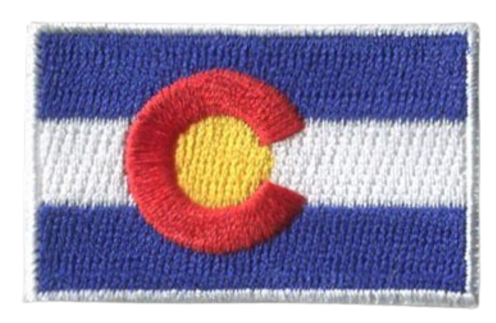 HEDi | Patches | World | Colorado Mini State Flag Patch