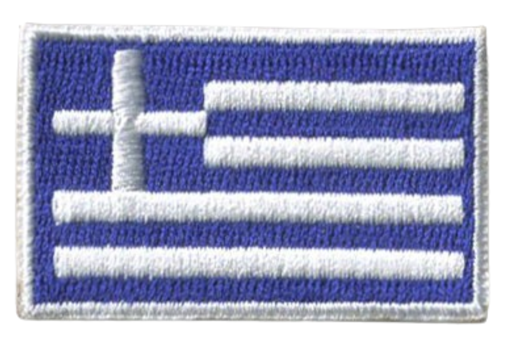 HEDi | Patches | World | Greece Country MINI Flag Patch
