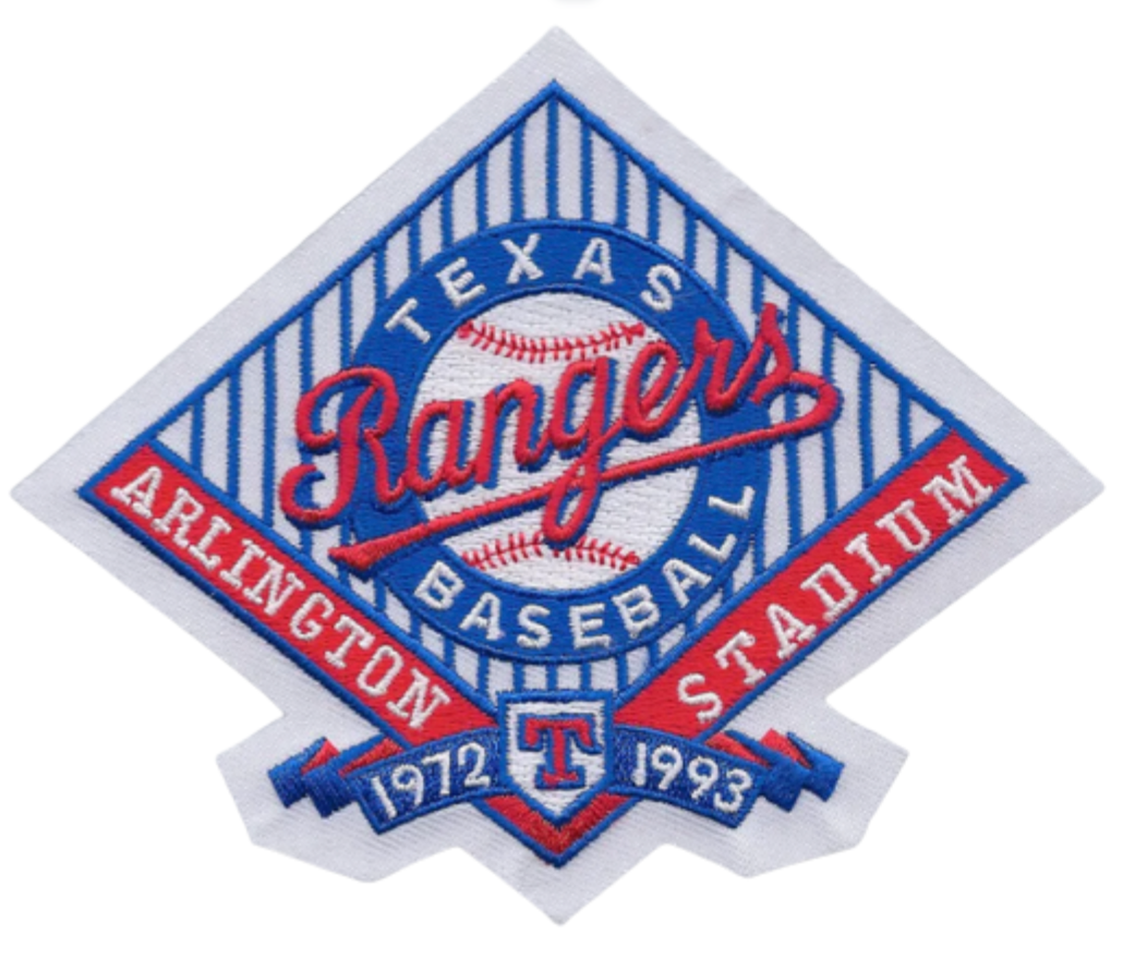 MLB | Patches | Texas Rangers Arlington Stadium 1972-1993 Patch – HEDi