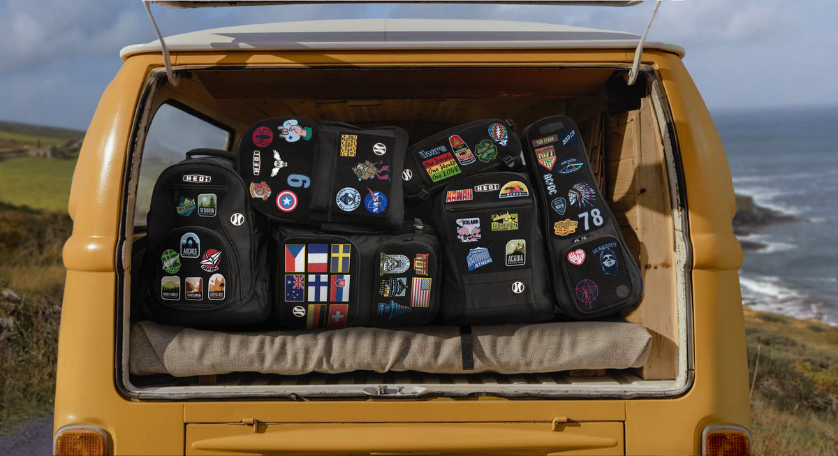 HediGear Customizable Patch Backpacks | Bret Hedican – HEDi