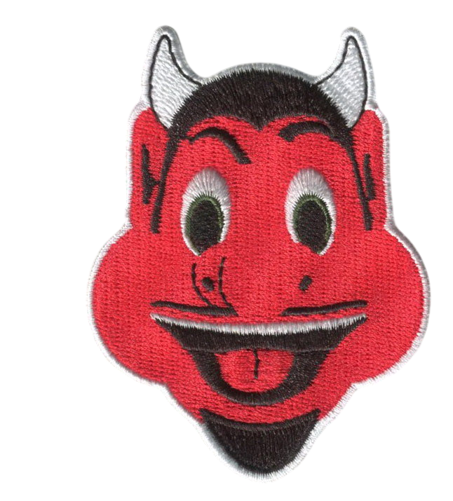 HEDi | Patches | New Jersey "Devil" embroidery 2.5" W x 3.25"H Patch