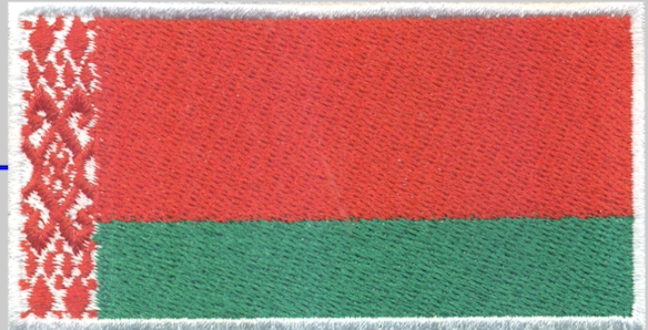 HEDi | Patches | World | Belarus Country Flag 3.5" x 2.25" Patch