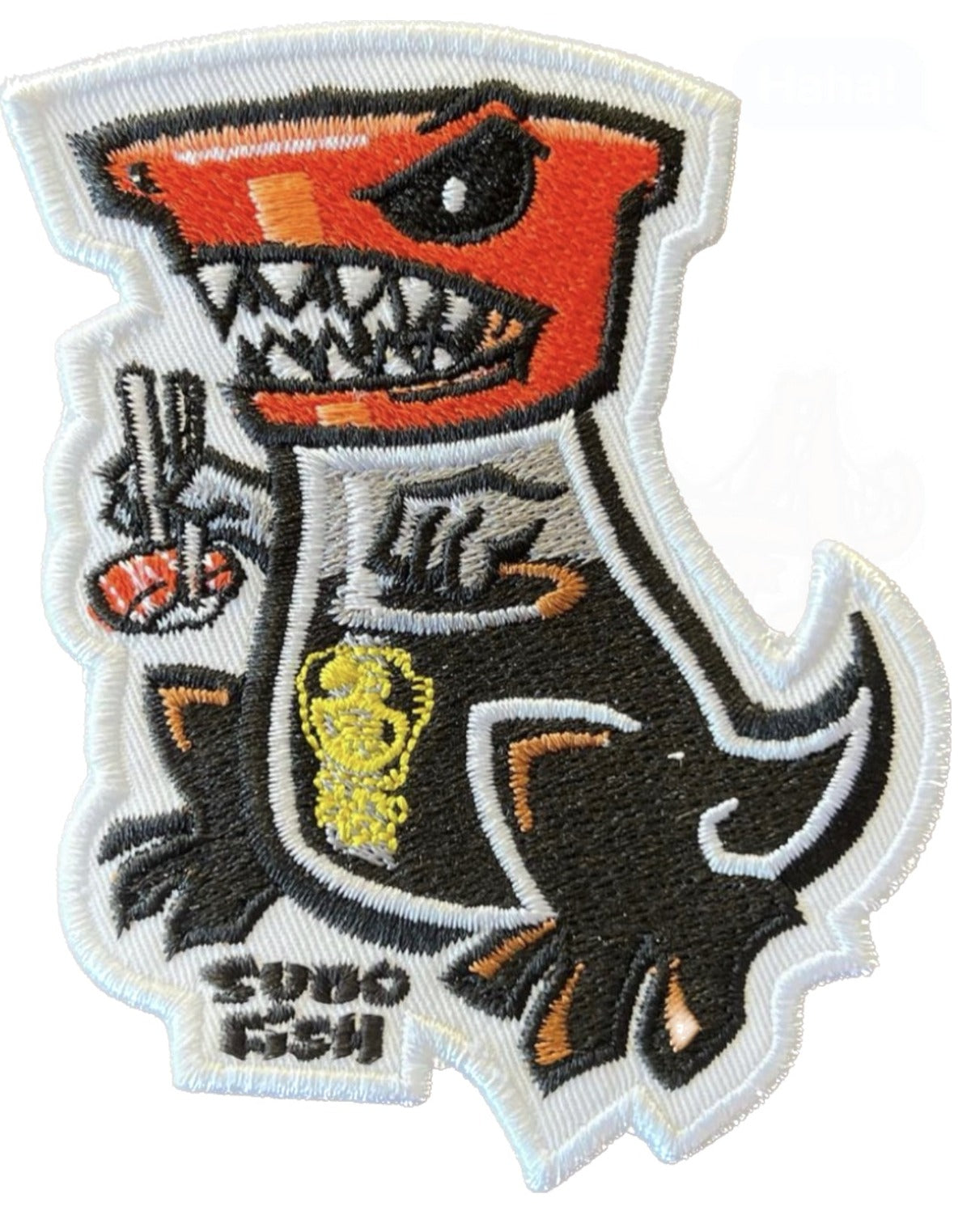 HEDi | Patches | Sumofish Shoyu T-Rex 2.75" x 3.5" Patch
