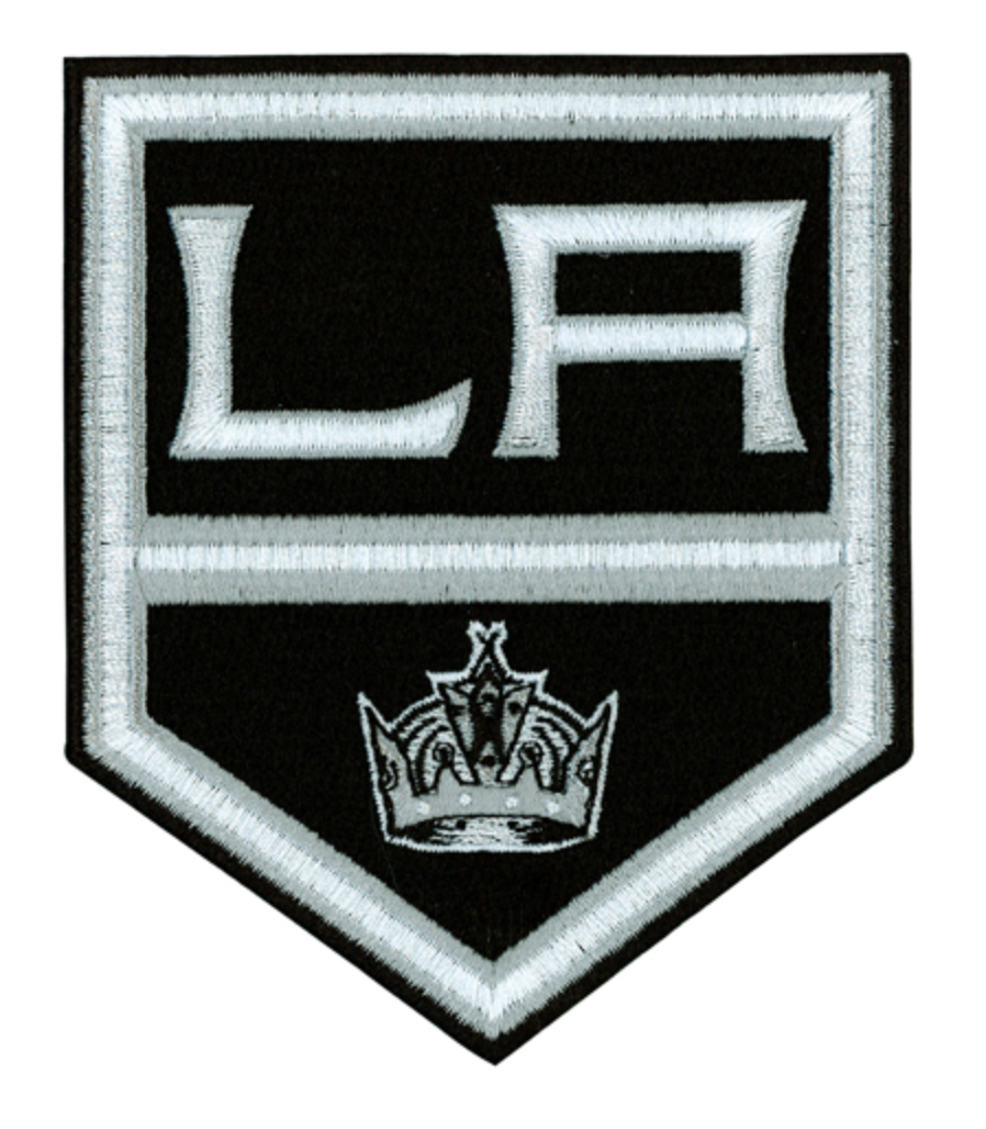 NHL | Patches | LA Kings Primary Logo 3.5" x 4" Patch – HEDi