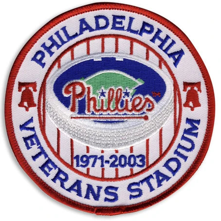 MLB | Patches | Philadelphia Veterans Stadium 1971-2003 4' Round Patch ...