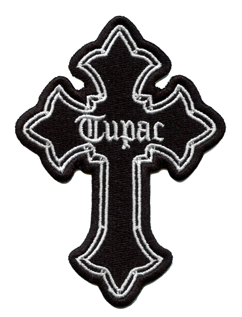 Tupac Cross Tattoo
